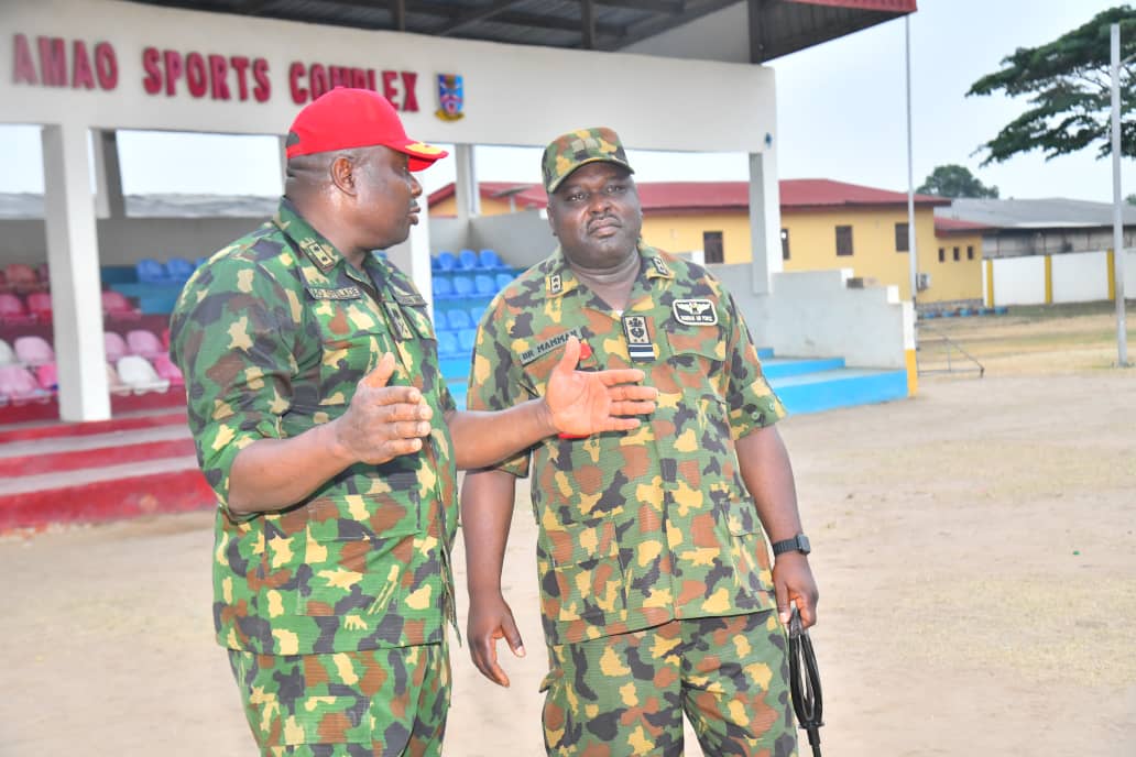 NAFRC | NAFRC Conducts First Route March Under AVM Mamman's Leadership