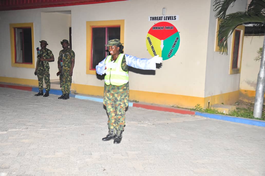 NAFRC | NAFRC Conducts First Route March Under AVM Mamman's Leadership